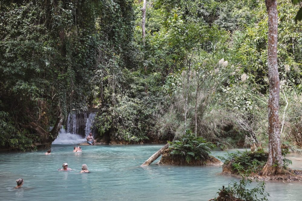 Kuang Si Wasserfall in Laos | Der perfekte Tag