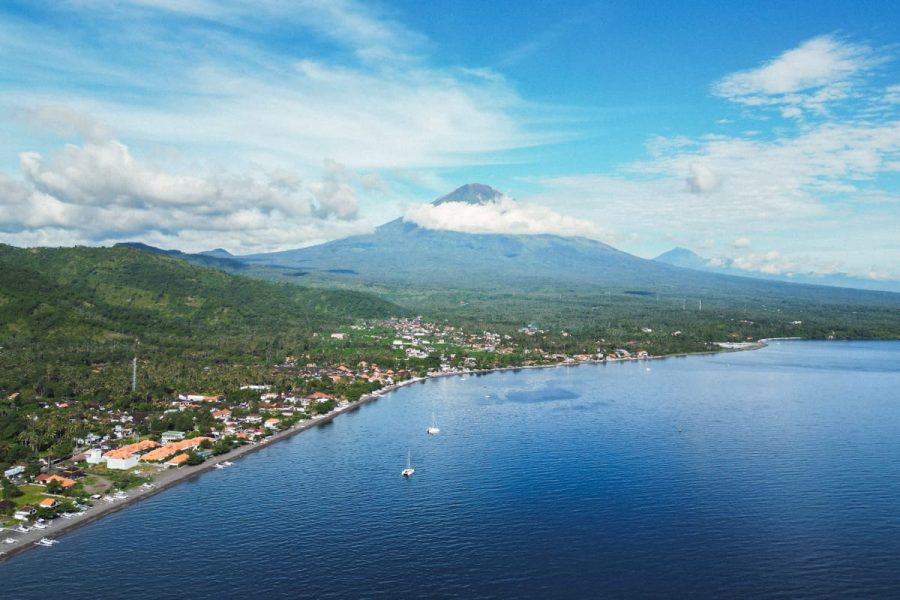 Amed auf Bali - Wo du mit Schildkröten schnorchelst.