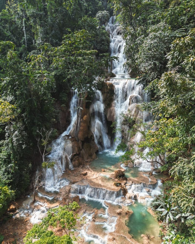 Kuang Si Wasserfall in Laos | Der perfekte Tag